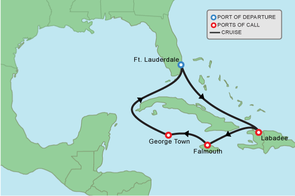 Labadee Map