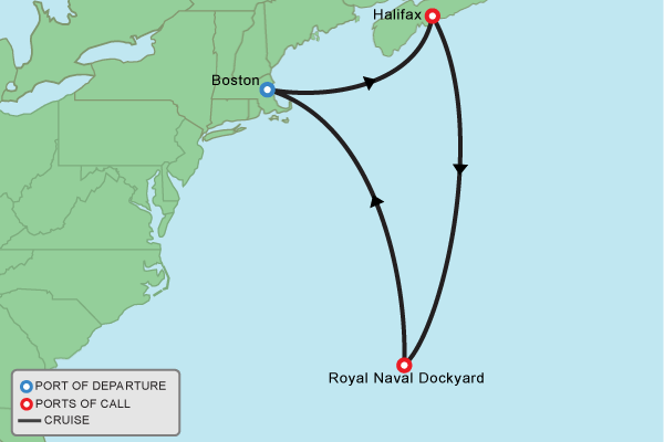 7 Night Bermuda: Halifax & Bermuda From Boston, Massachusetts ...